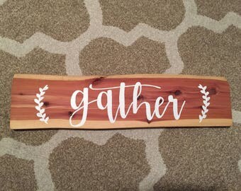 Cedar wood signs | Etsy