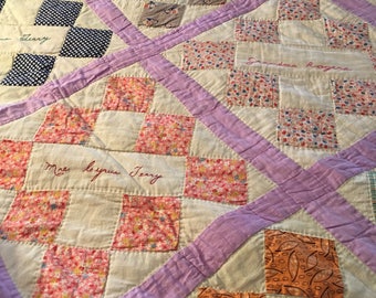 Vintage quilt | Etsy