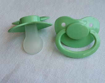 Locking adult pacifier gag harness