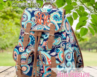 The Pink Paisley by PinkPaisleyMonograms on Etsy