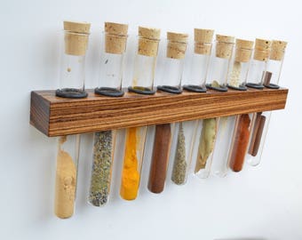Test tube spice rack | Etsy