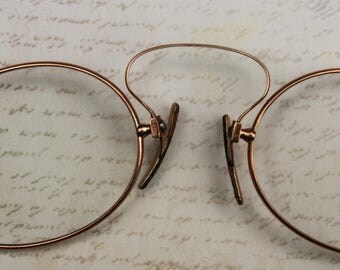 Nose pinch glasses | Etsy