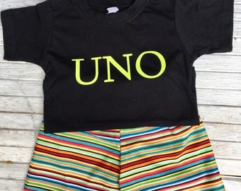 Uno birthday shirt | Etsy