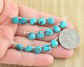 Real turquoise beads | Etsy