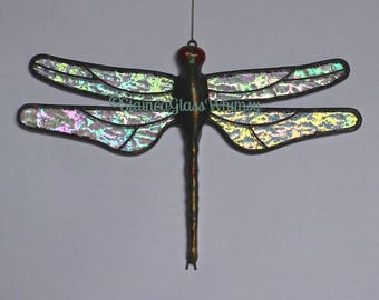 Iridescent dragonfly | Etsy