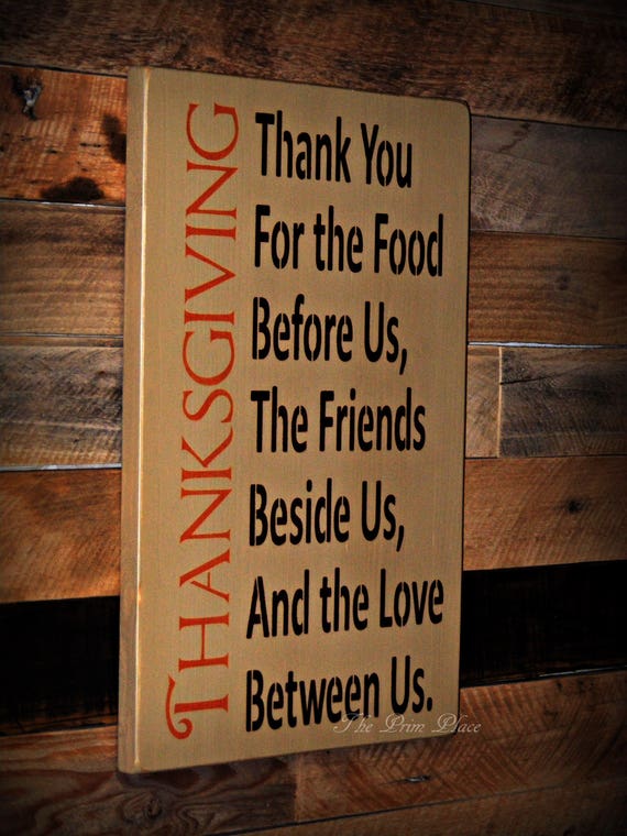 Large Thanksgiving Sign Fall Sign Thanksgiving Decor