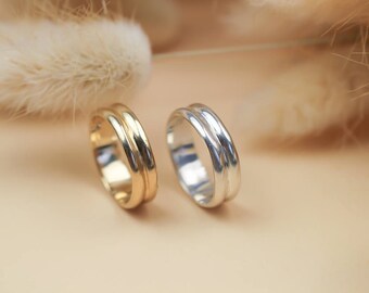 Double Finger Ring two finger ring-statement ring knuckle