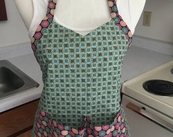 Calico apron | Etsy