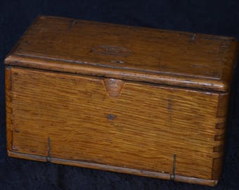 Antique wooden box | Etsy