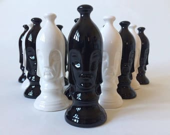 Modern chess set | Etsy
