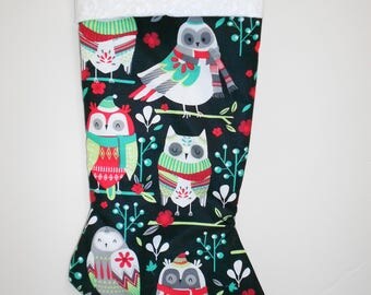 Owl stocking | Etsy