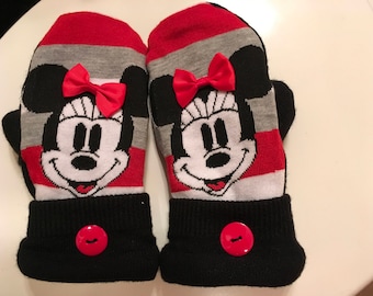 Items similar to Grey and furry mouse mittens for toddler, we take also ...