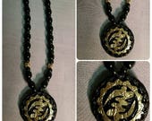 Authentic Custom Leather Medallion Necklaces to give you that