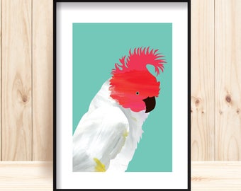 Abstract bird art | Etsy