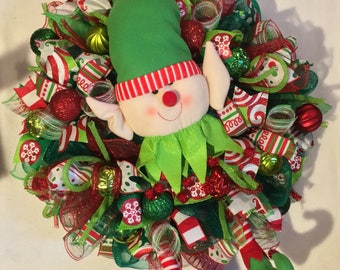 Elf wreath | Etsy