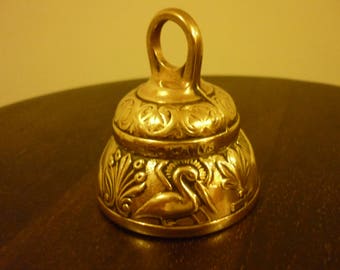 Brass hand bell | Etsy