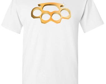 Brass knuckles shirt | Etsy
