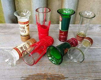 Patron Shot Glass Set with Lime Serving Dish Home Bar Patron