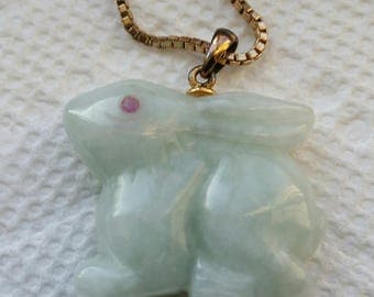 Bunny pendant | Etsy