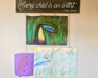 Every child is an artist | Etsy