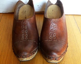 Vintage clogs | Etsy