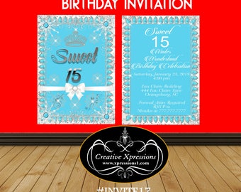 Sweet 15 invitation | Etsy