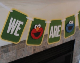 Elmo banner | Etsy