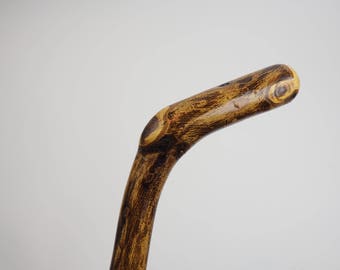 Wood walking stick | Etsy