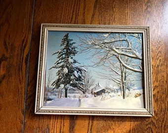 Winter scene | Etsy