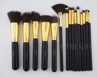 Makeup brush set | Etsy