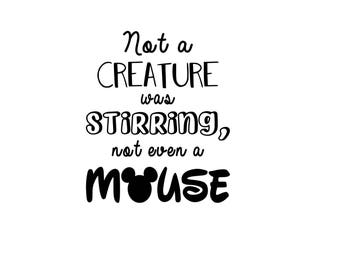Not even a mouse | Etsy