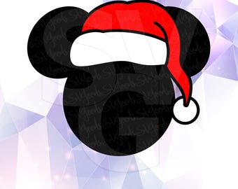 Mickey mouse santa | Etsy