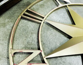 Compass wall art | Etsy