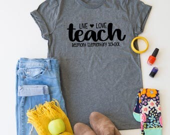 Live love teach | Etsy
