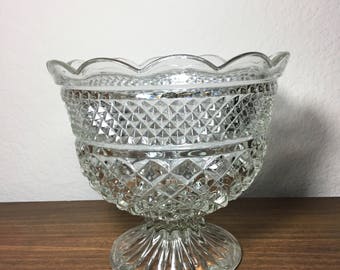 Glass compote | Etsy