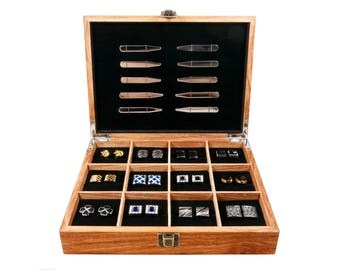 Custom Walnut Wood Box Storage box Jewelry Box Necklace box