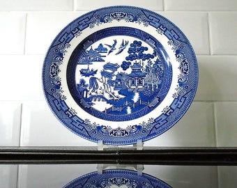 Willow pattern plate | Etsy