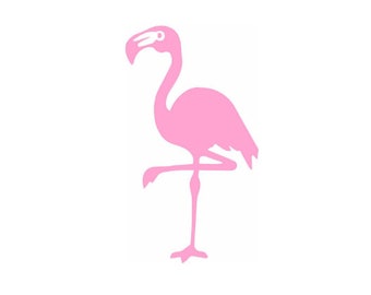 Flamingo decal | Etsy