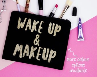 Funny makeup bag | Etsy