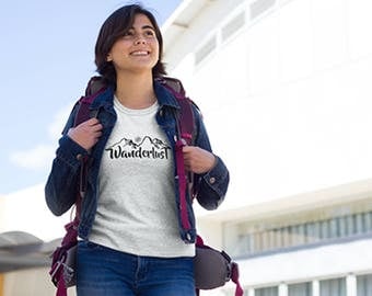 Wanderlust shirt | Etsy