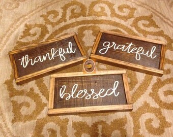 Blessed sign | Etsy