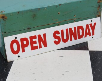 Vintage open sign | Etsy