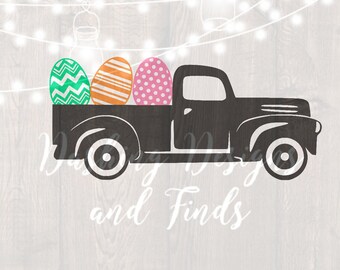 Easter egg truck | Etsy