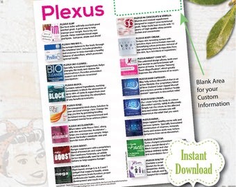 Plexus downloads | Etsy
