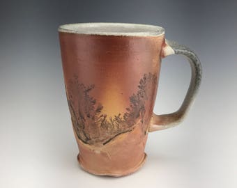 Mocha Diffusion and Soda Fired pottery. by KowalskiPottery on Etsy