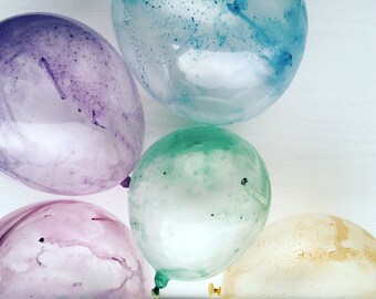 Marble balloons | Etsy