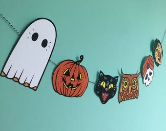 Halloween bunting | Etsy