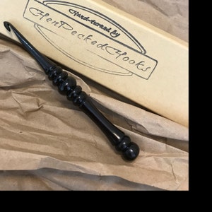 Quality Hand-turned Custom made Crochet Hooks by HenPeckedHooks