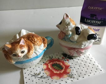 Cat creamer | Etsy