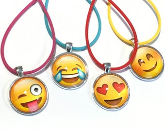 Emoji necklace | Etsy